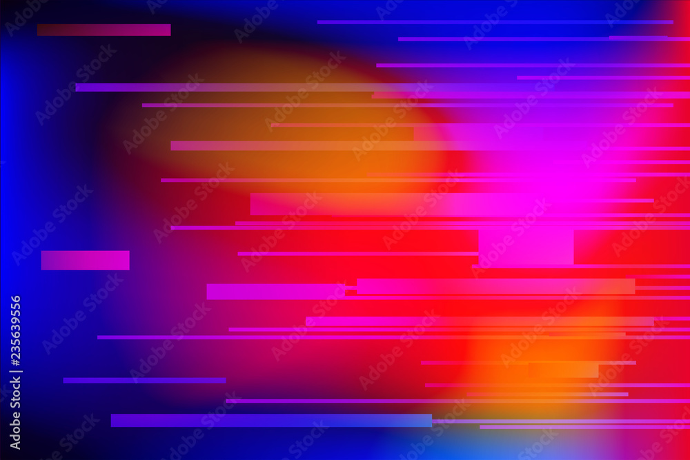 Color speed light Stock Vector | Adobe Stock