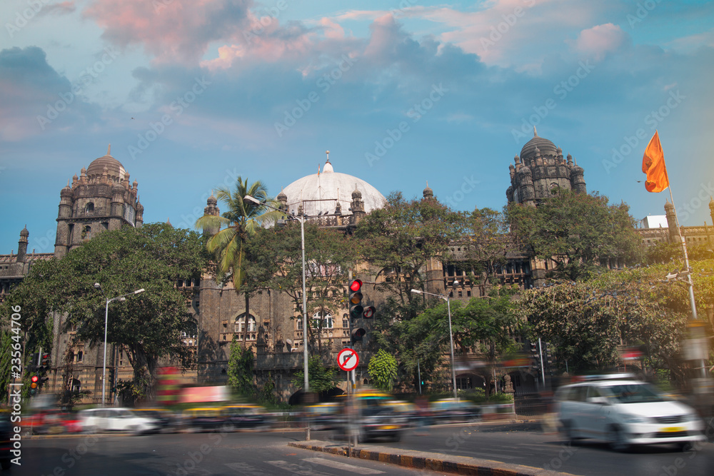 streets of the Indian city of Mumbai. Stock Photo | Adobe Stock