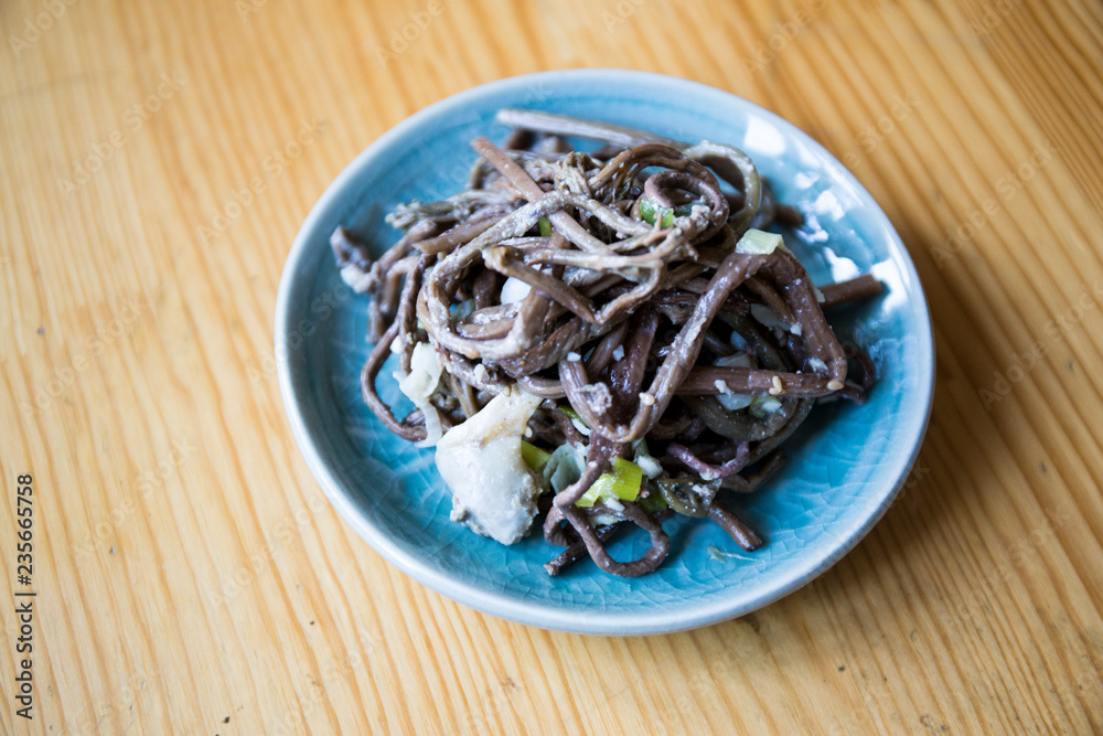 Gosari Namul, Seasoned Bracken, Korean Food Stock Photo | Adobe Stock