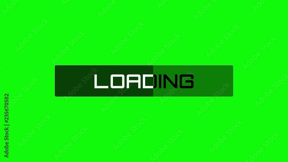 Loading progress animation. Progress loading bar UI indicator. Loading ...