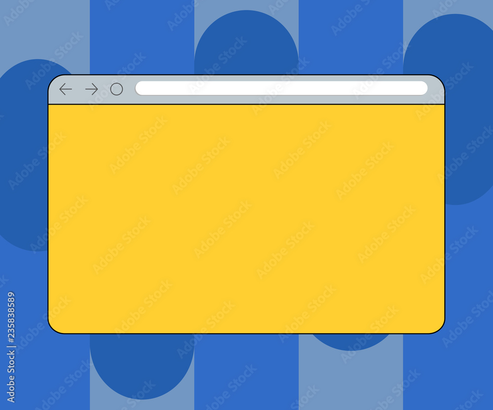 Design business Empty template isolated Minimalist graphic layout ...