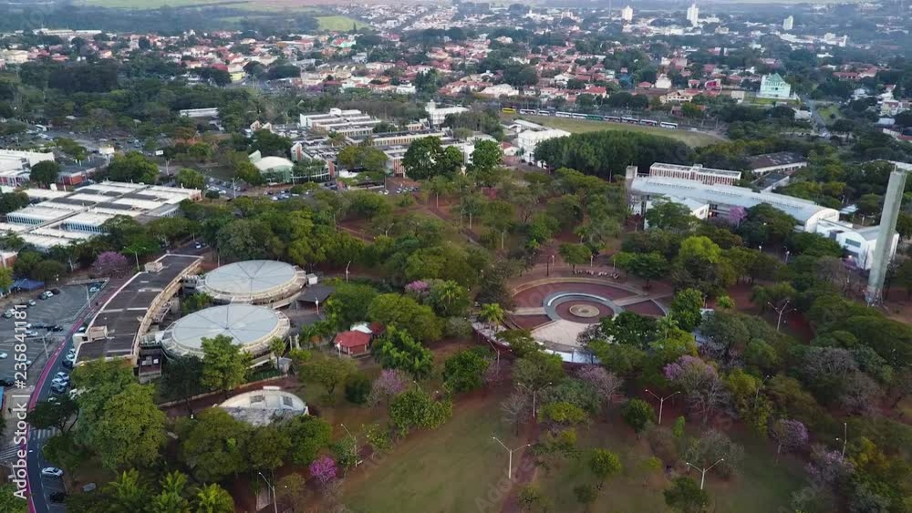 Drone view of Unicamp University of Campinas, Sao Paulo, Brazil Stock ...