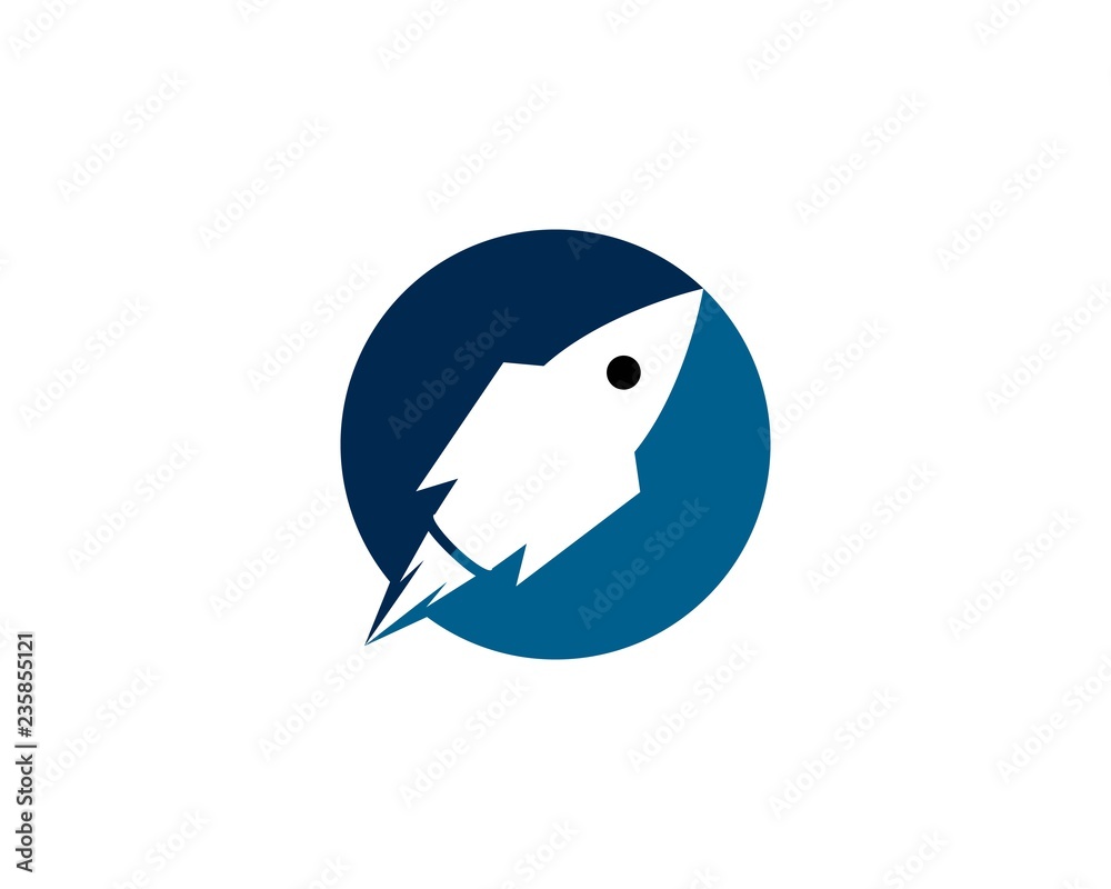 rocket logo icon vector template Stock Vector | Adobe Stock