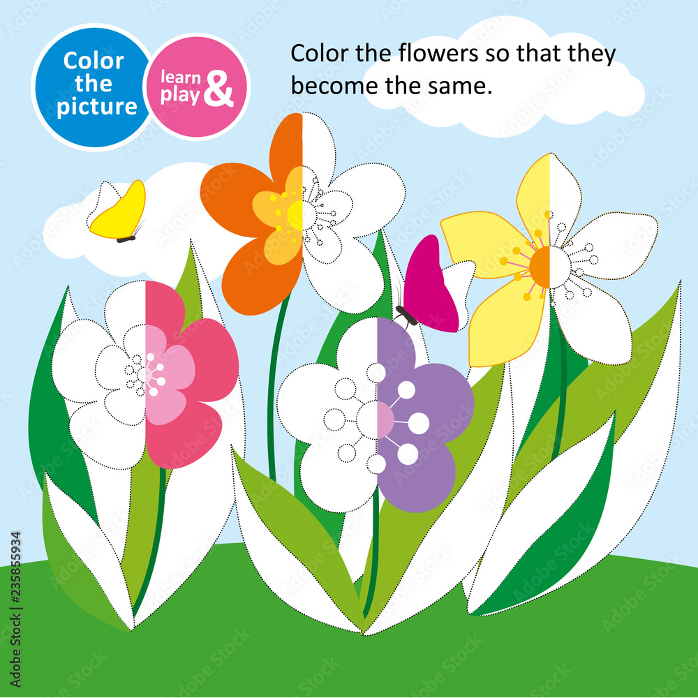 Colouring Pictures Of Flowers Games | Best Flower Site