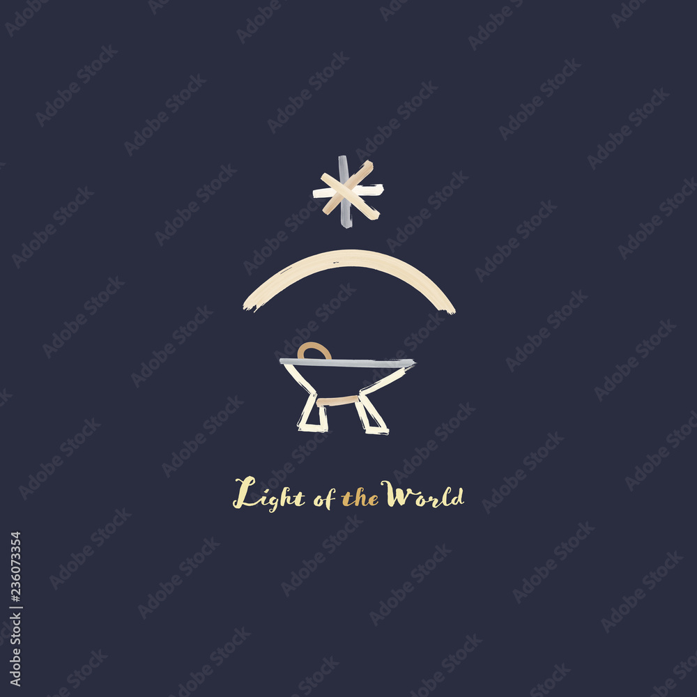 Baby Jesus The Light Of The World