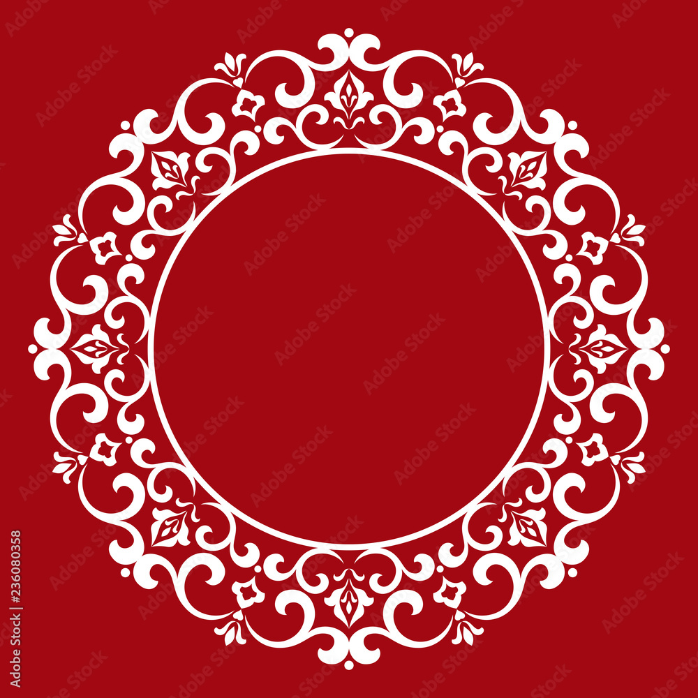 Elegant Red Borders