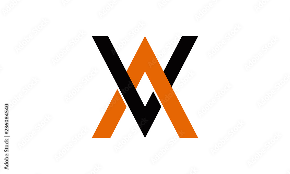 VA symbol letter Stock Vector | Adobe Stock