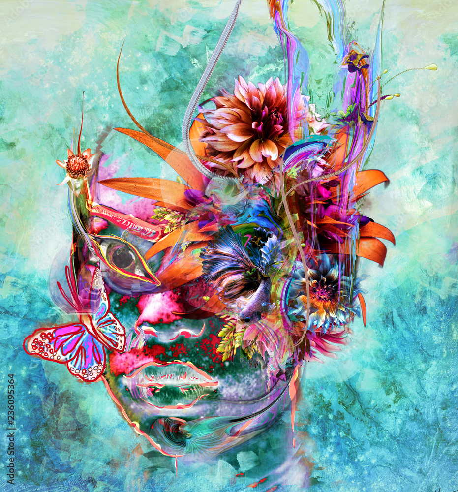 Blomster Utklipp Omriss