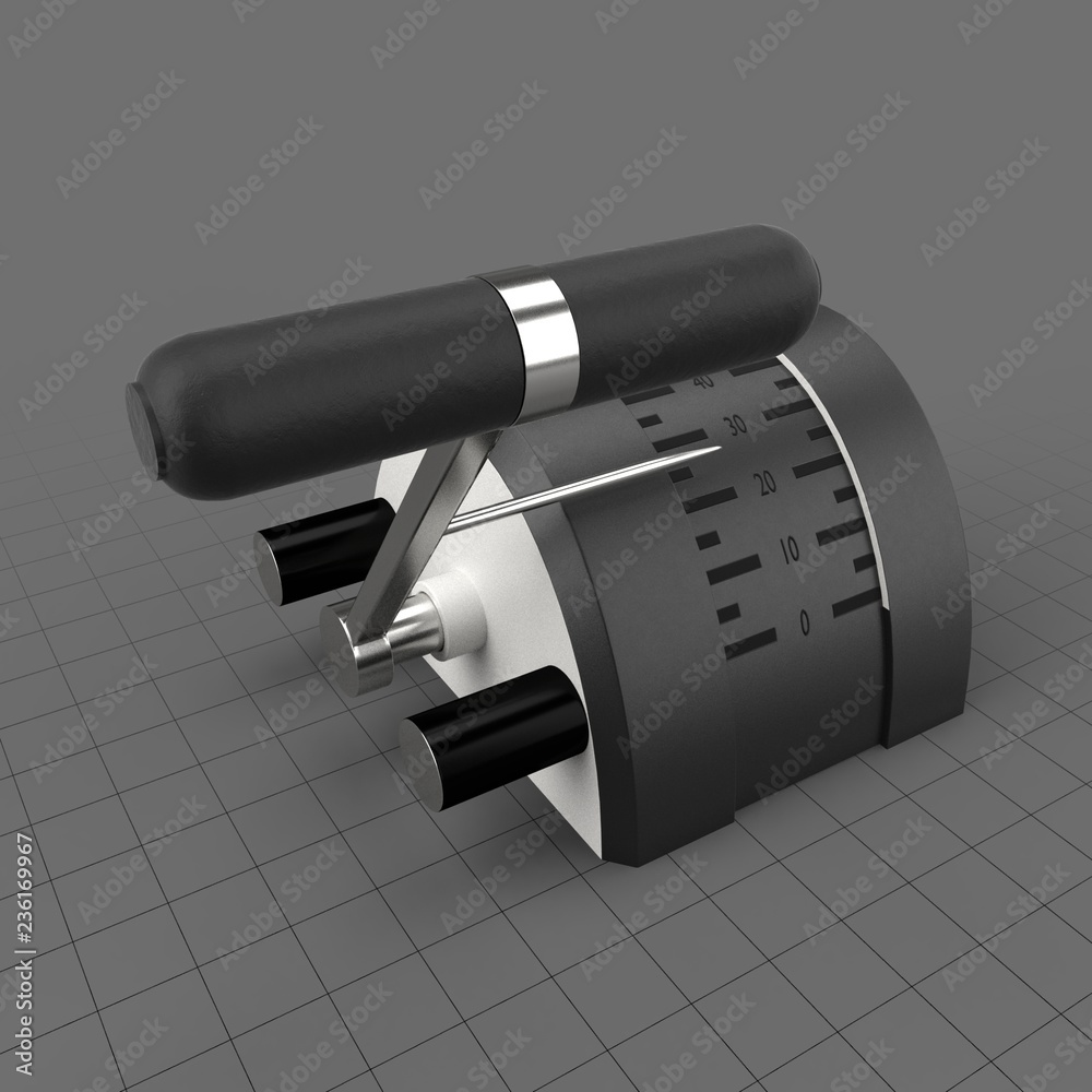 Engine control lever Stock 3D asset | Adobe Stock