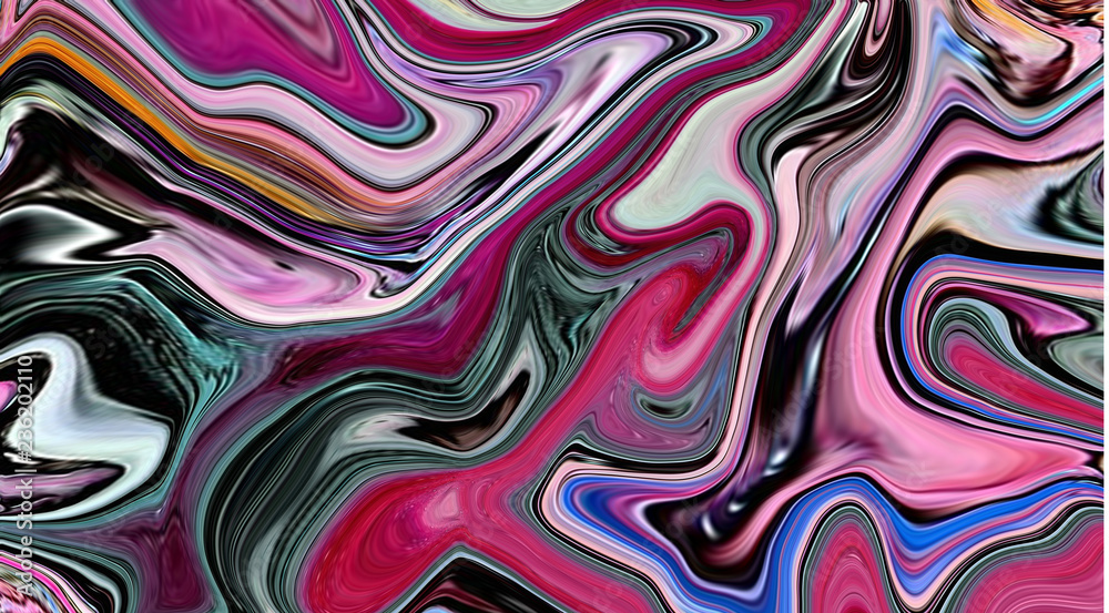 Trippy Background Design, with Copy Space Stock Illustration | Adobe Stock
