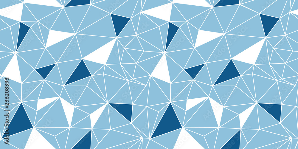 Blue network web texture seamless pattern. Great for abstract modern ...