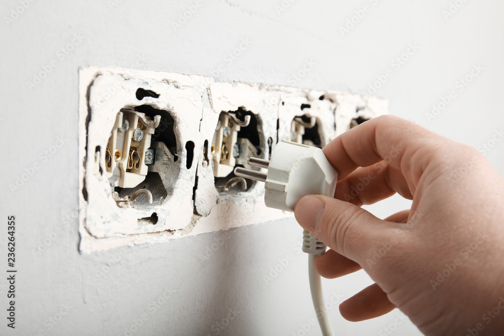 Damaged Electrical Plug