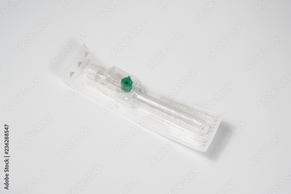 Cannula or branula for IV drips or medicine Stock Photo | Adobe Stock
