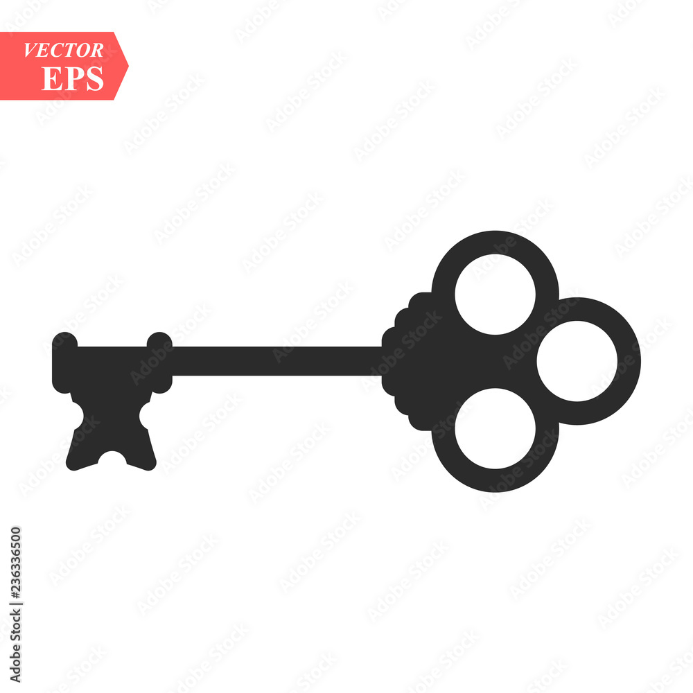 Vintage key silhouette black lock safety secret symbol Stock Vector ... Vintage key silhouette black lock safety secret symbol Stock Vector ...