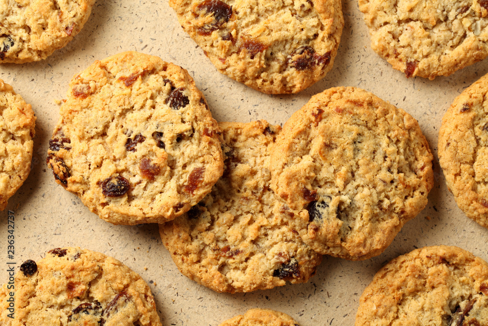 FRUIT AND OAT COOKIES Stock Photo | Adobe Stock
