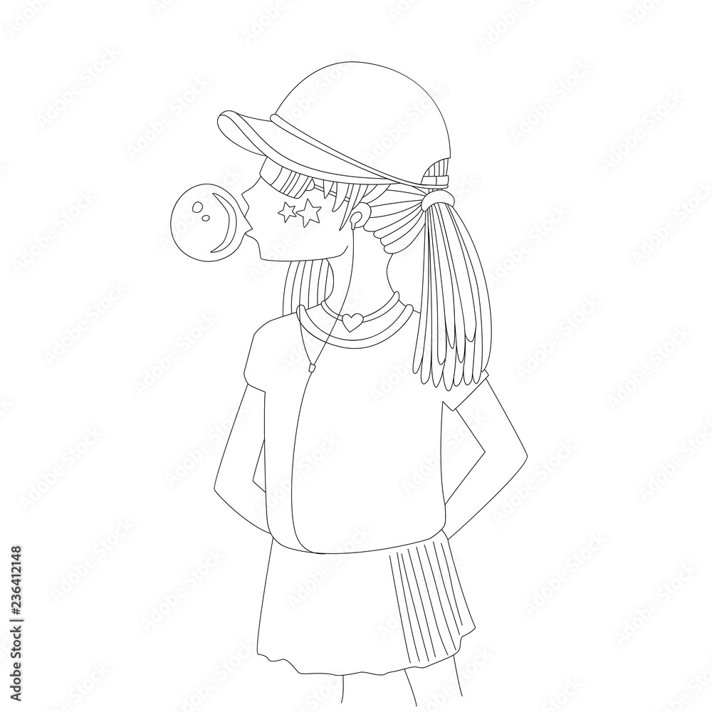 Rebellious Teenagers Drawing