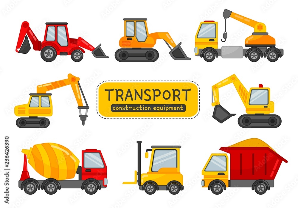 Construction Tools Cartoon