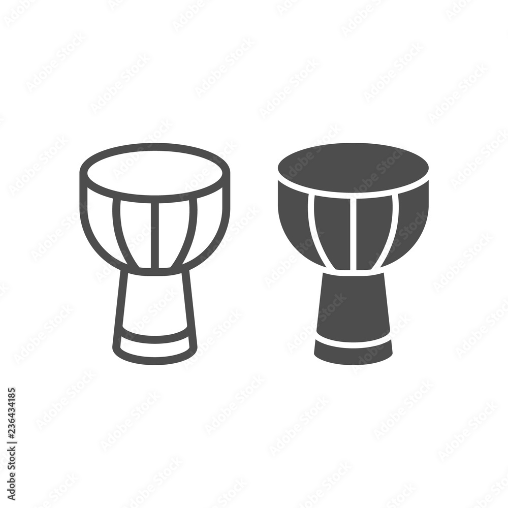 African Drum Icon
