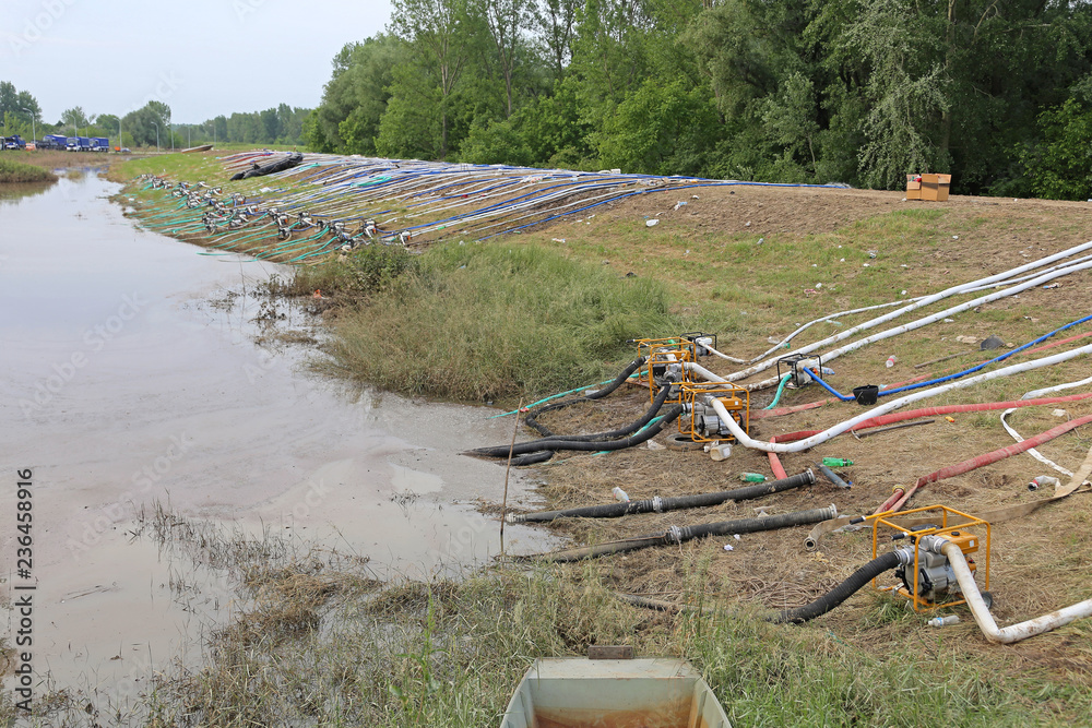 Levee Floods Protection Stock Photo | Adobe Stock