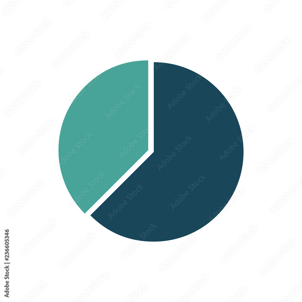 Circle infographic template. Vector layout with 2 options. Can be used ...