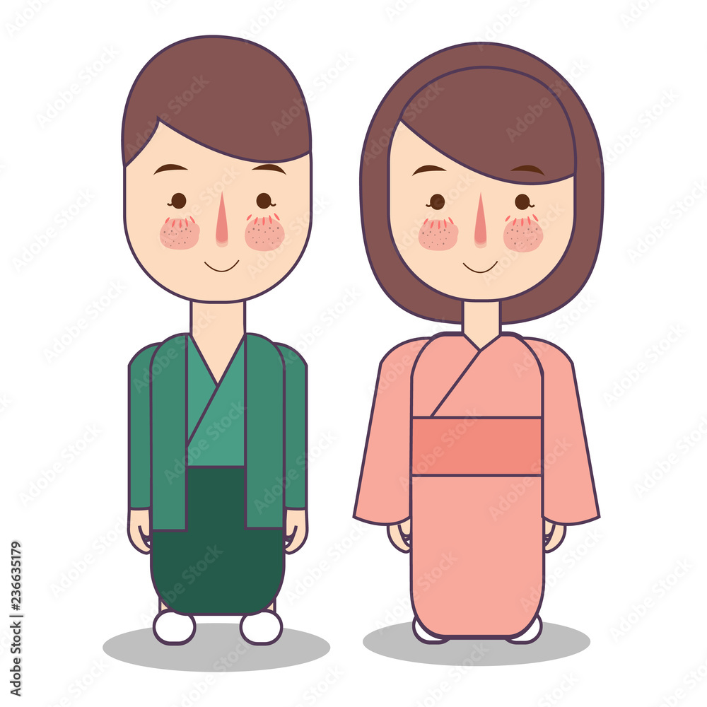 Japanese Man Clipart