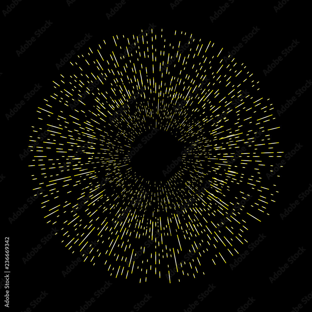 Stockvector Golden halo circle, angel and saints ring design element ...