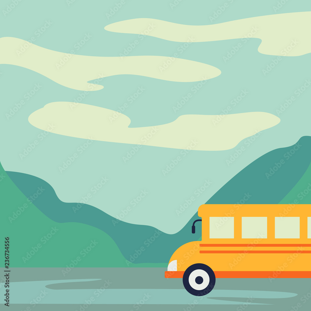 Bus Travel Wallpaper