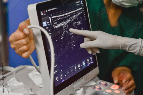 Procedure of local anesthesia for surgery to treatment patient in ...
