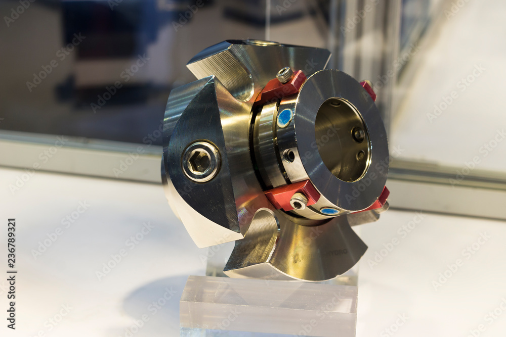 mechanical rotary joint for power transmission Stock Photo | Adobe Stock