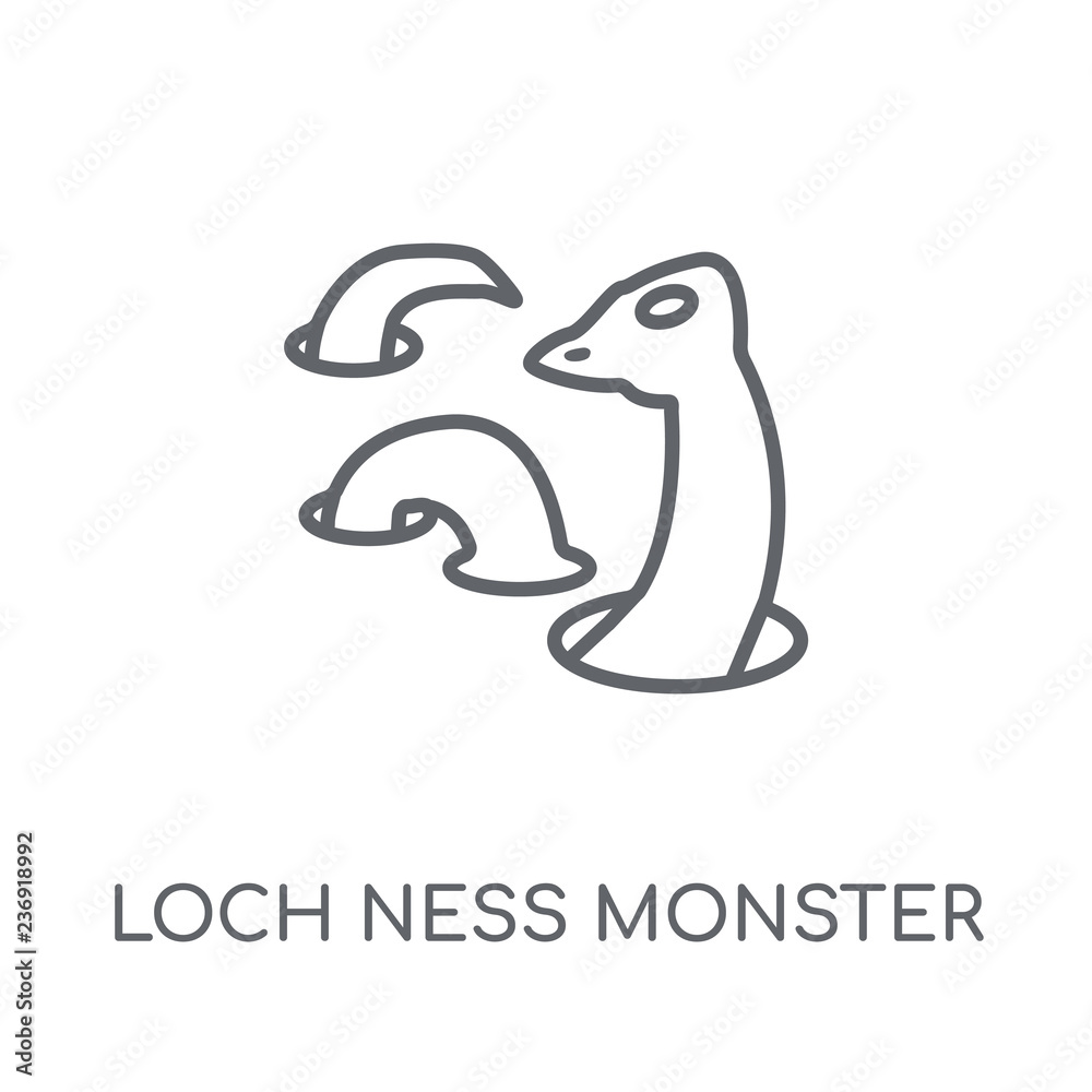 Monster Logo Outline