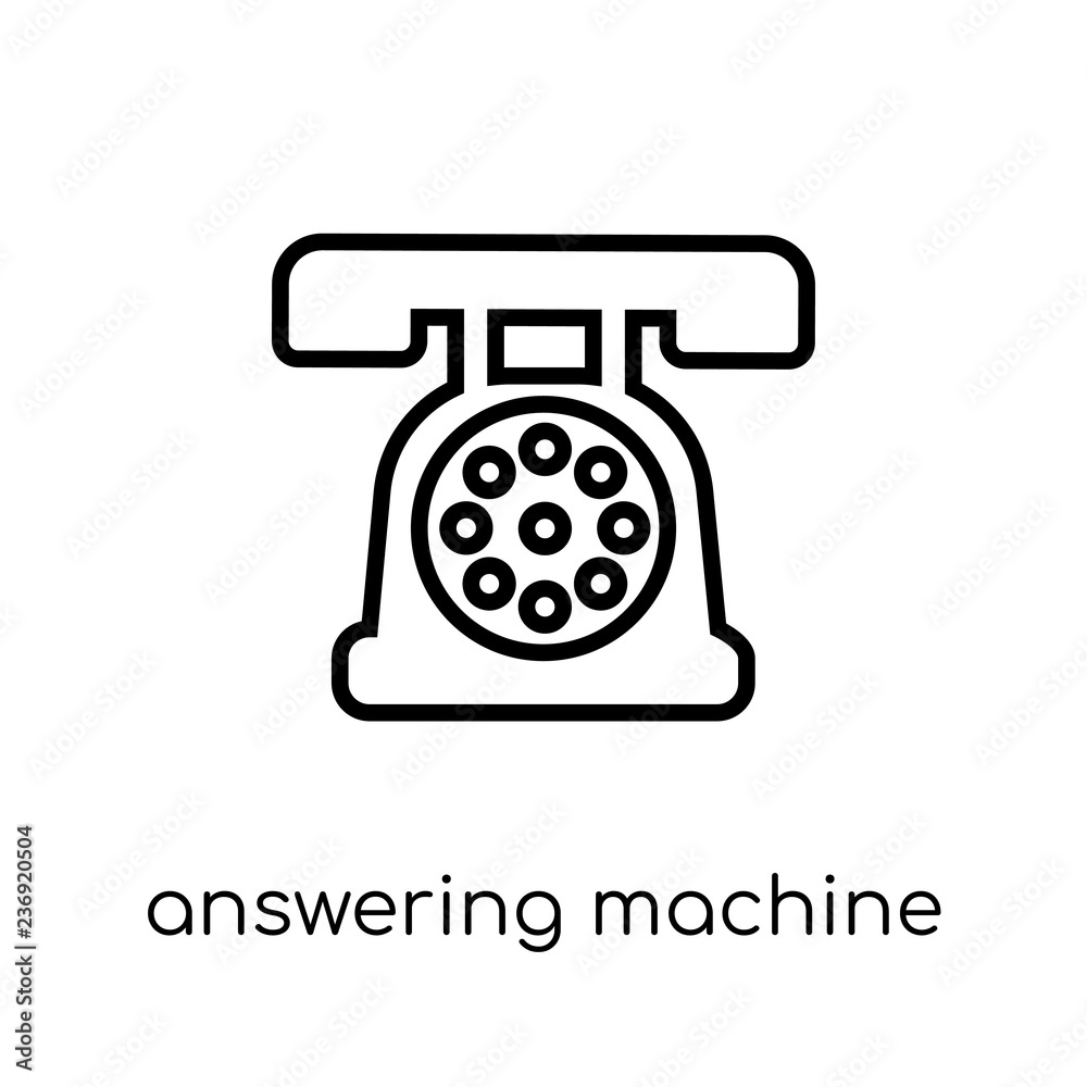 Answering Machine Icon