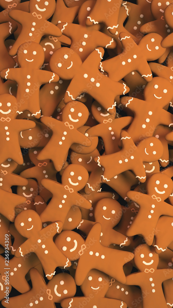 Gingerbread Background
