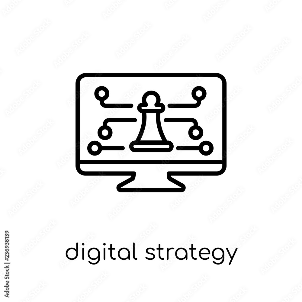Strategy Icon Vector
