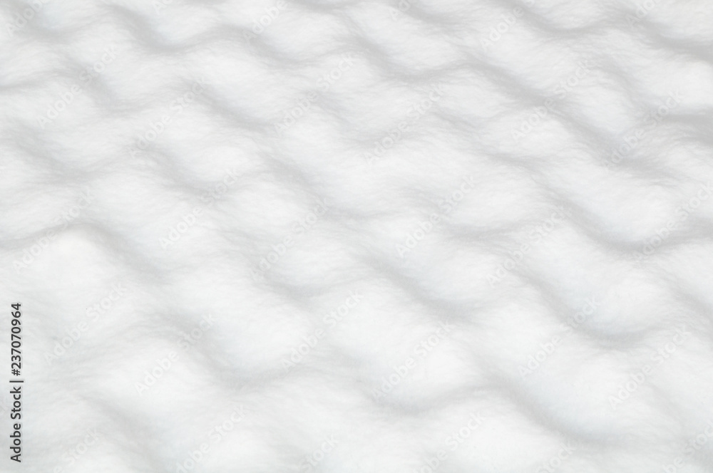 Foto de Repetitive pattern of hills and valleys in the snow. Snow ...