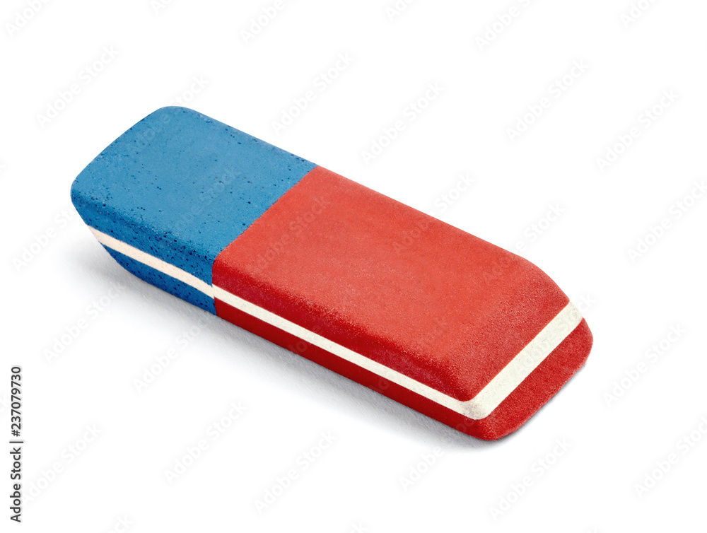 eraser rubber white office Stock Photo | Adobe Stock