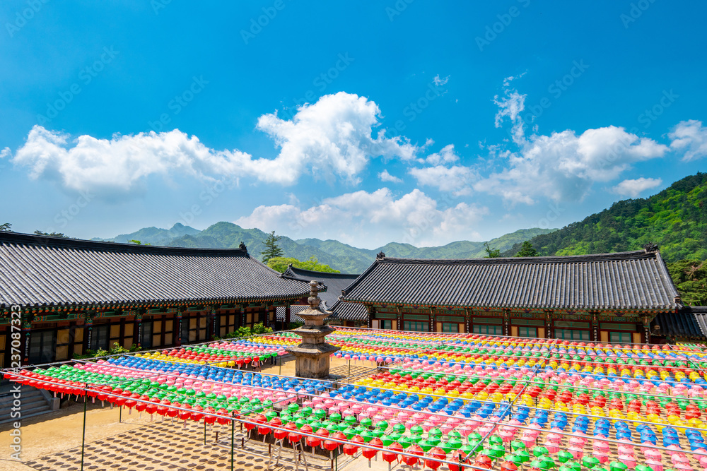 Haeinsa temple in South Korea. One of the three temple jewels of ...