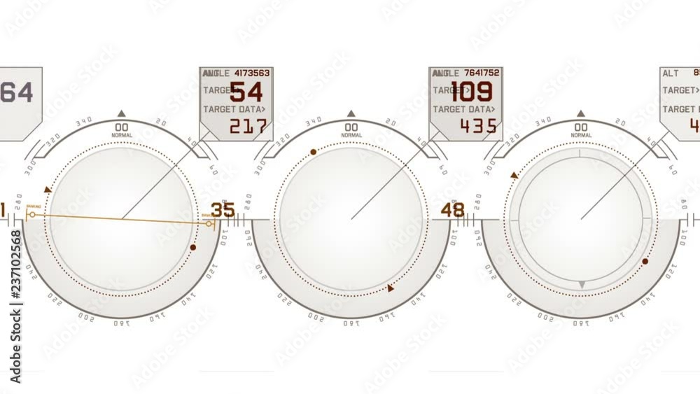 4k Radar GPS signal tech screen display,future science sci-fi data ...