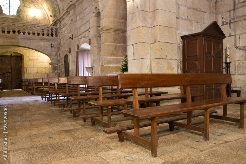 Medieval Cathedral Interior