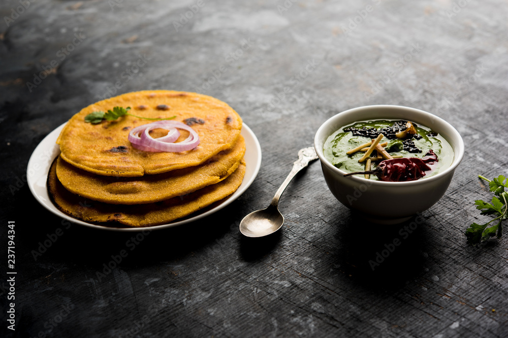 Makki di roti with sarson ka saag, popular punjabi main course recipe ...