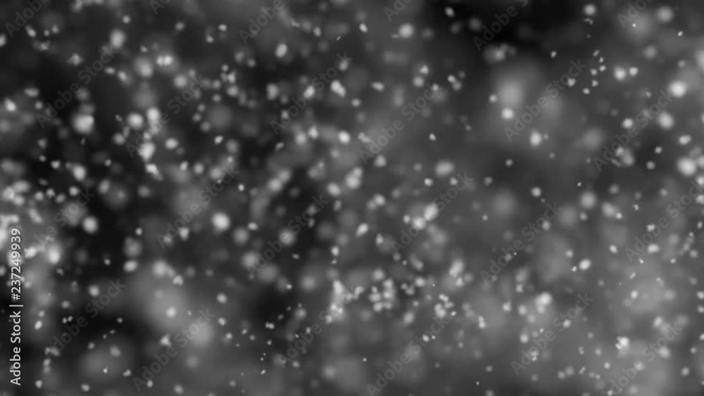 Snowflakes, Shallow Depth Of Field - 60fps Intense Snow Video ...