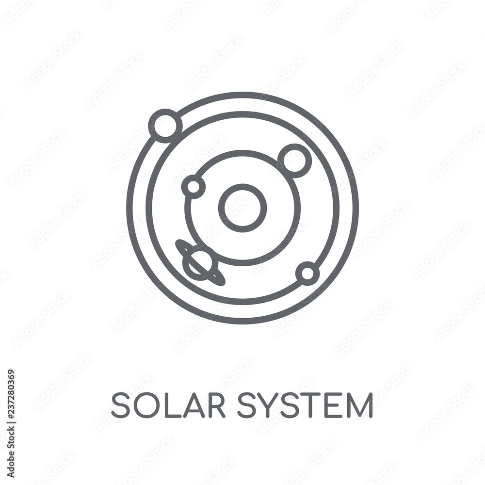 Linear Model Of Solar System