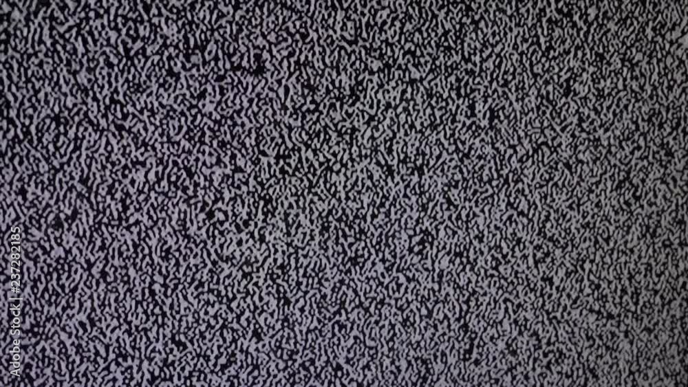 noise tv background. Television screen with static noise caused by bad ...
