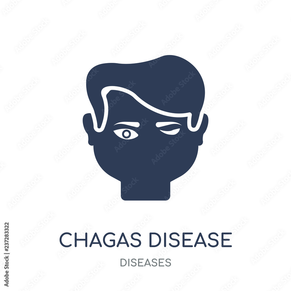 Chagas disease icon. Chagas disease filled symbol design from Diseases ...