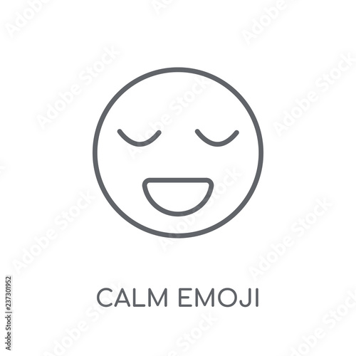 Calm Face Clipart