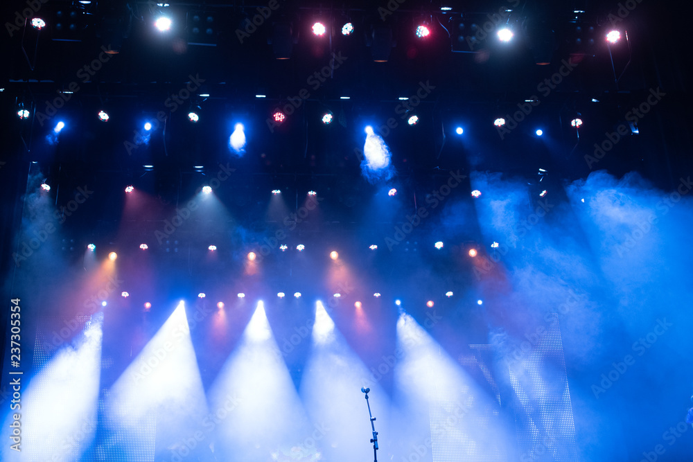 Rock Concert Stage Background