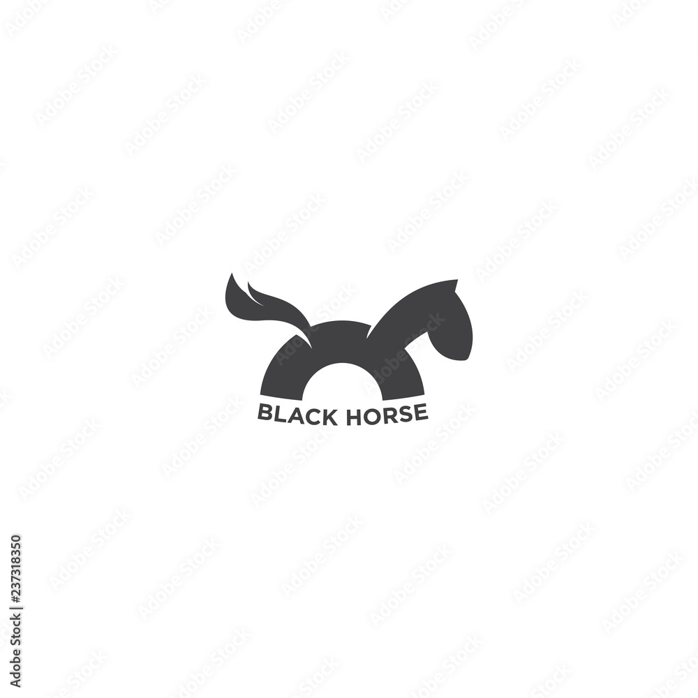 Horse Logo Vector, Pony Logo Vector Stock Vector | Adobe Stock