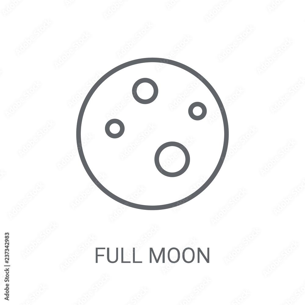 Full Moon Icon