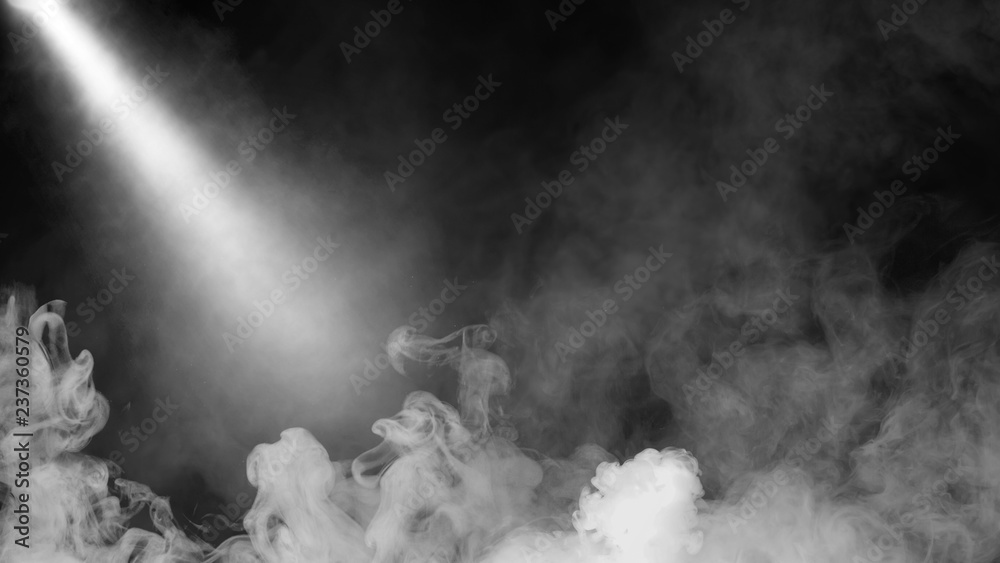 Dry ice smoke clouds fog floor texture. .White perfect sportlight mist ...