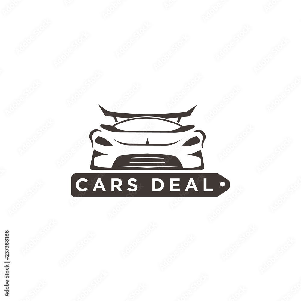 Cars deal logo design inspiration Stock Vector | Adobe Stock