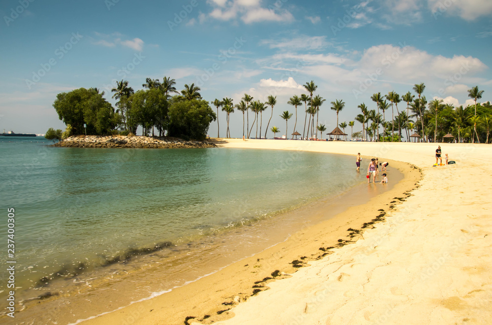Poster plage de sentosa à singapour – Wall Art | UkPosters